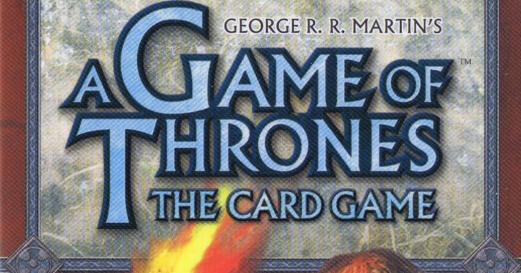 A Game of Thrones: The Card Game – Rituals of R'hllor | Board Game ...