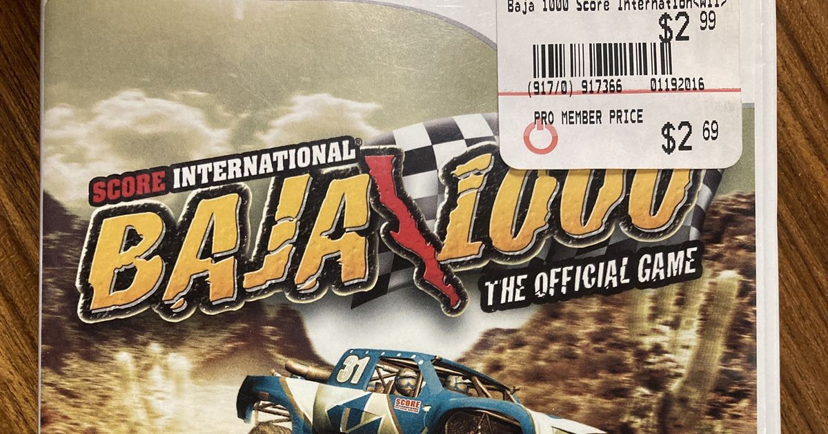 SCORE International: Baja 1000 The Official Game | Video Game ...