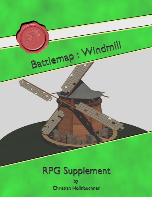 Battlemap: Windmill | RPG Item | RPGGeek