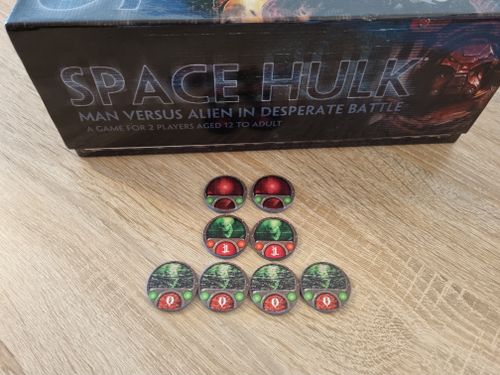 My 3d printed ambush counters | Space Hulk (Fourth Edition)