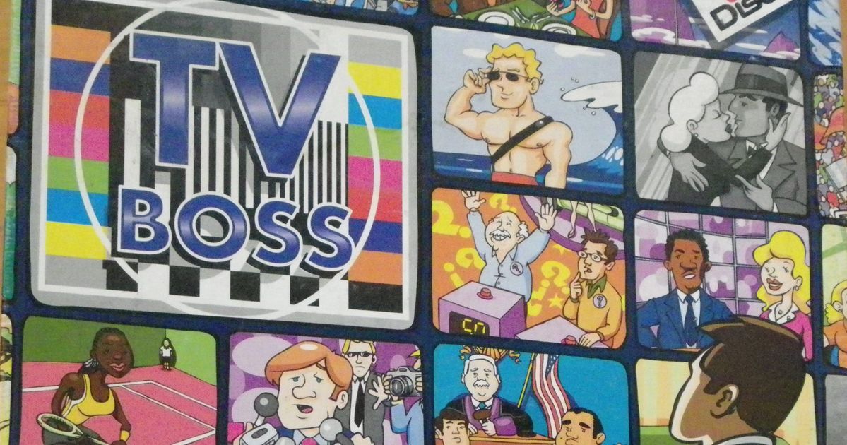 TV Boss | Board Game | BoardGameGeek