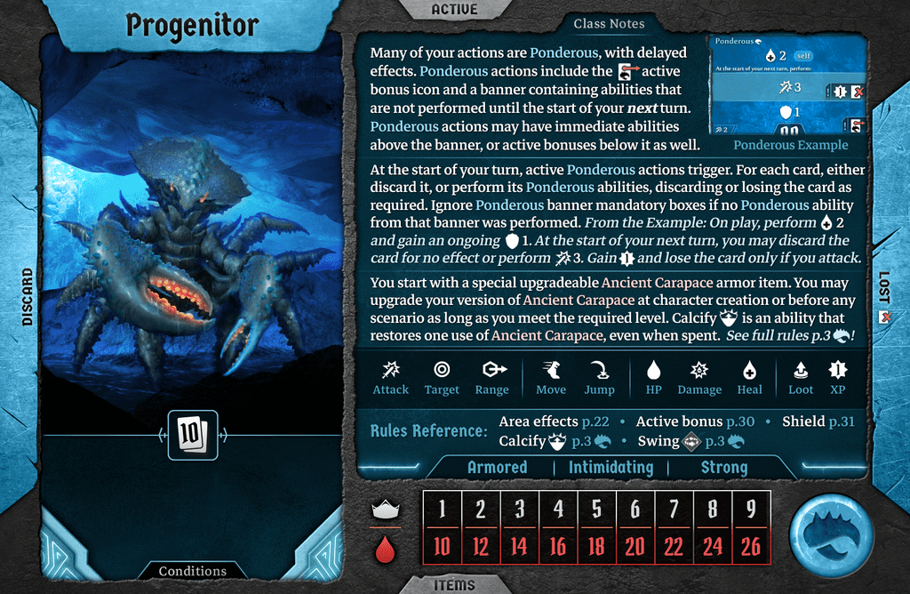 Lurker Progenitor - Frosthaven CCUG Beta Custom Class | Frosthaven