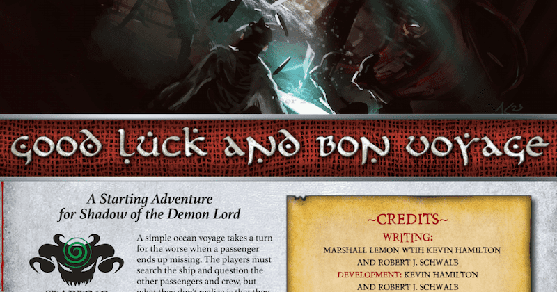 Good Luck and Bon Voyage | RPG Item | RPGGeek