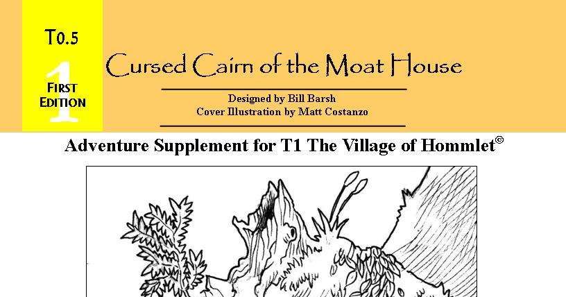 T0.5: Cursed Cairn of the Moat House | RPG Item | RPGGeek