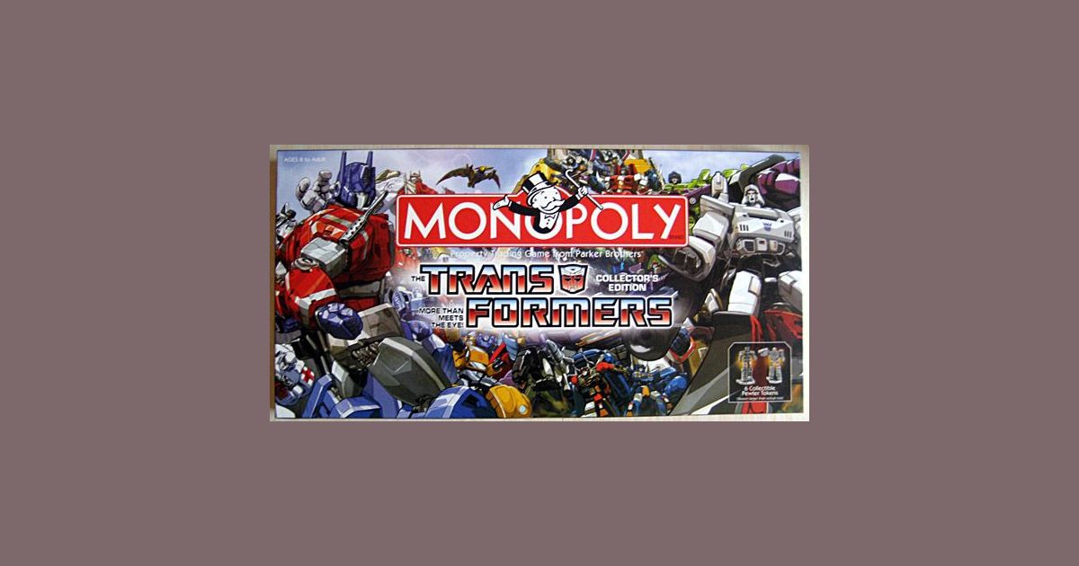 Monopoly: Transformers | Board Game | BoardGameGeek