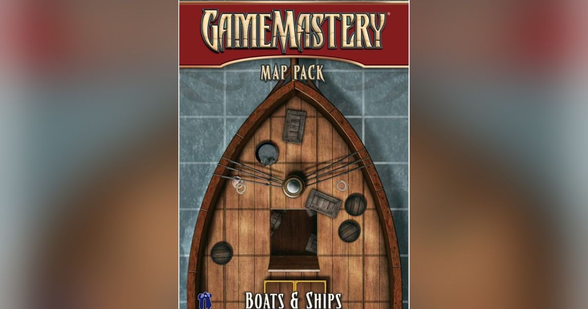 GameMastery Map Pack: Boats & Ships | RPG Item | RPGGeek