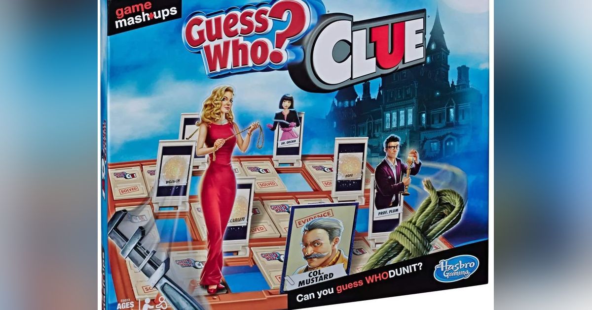 Guess Who? Clue Game | Board Game | BoardGameGeek