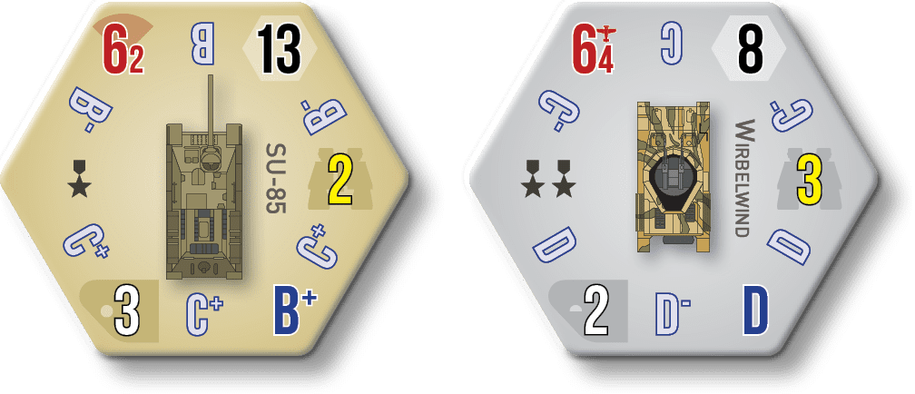 Updated Vehicle Counter Design | REINVENTING TACTICAL WARGAMES: Design ...
