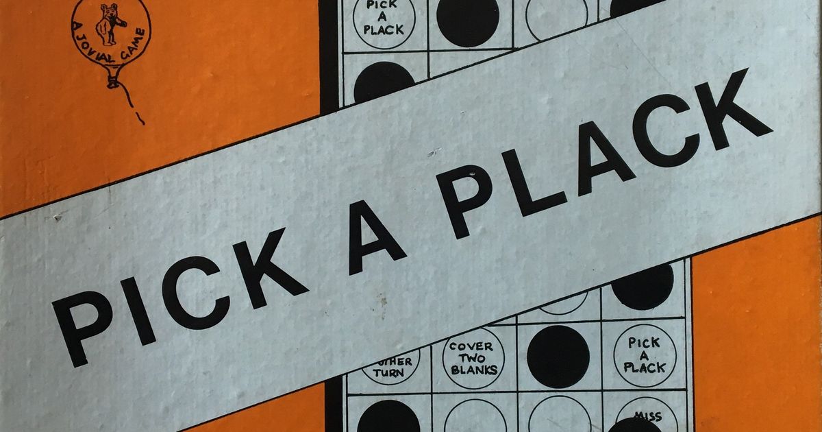 Pick-A-Plack | Board Game | BoardGameGeek