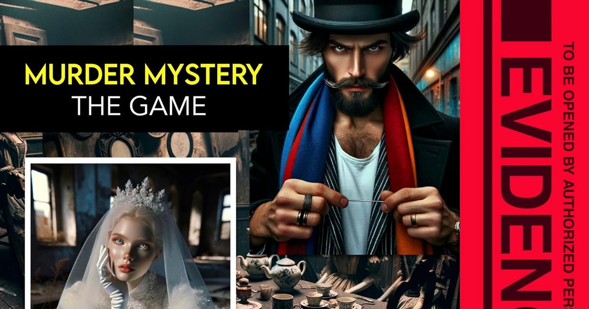 Murder Mystery: The Game – The Mad Hatter | Board Game | BoardGameGeek