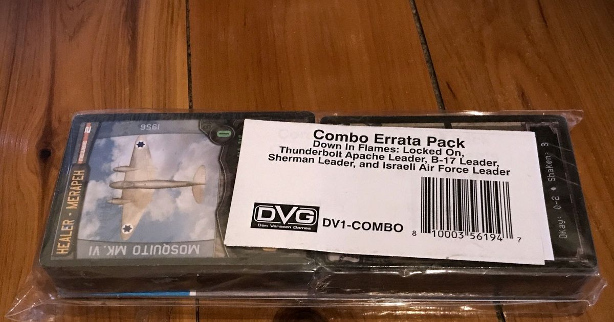 Combo Errata Pack | Board Game Accessory | BoardGameGeek