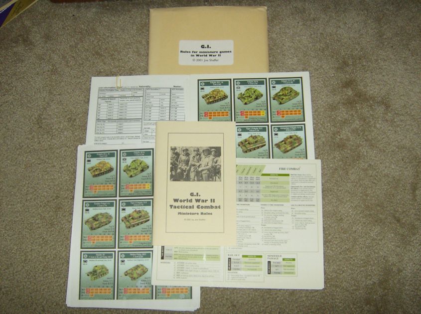 G.I. World War II Tactical Combat | Board Game | BoardGameGeek