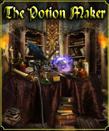 The Potion Maker - card sheet - front and back side | The Potion Maker