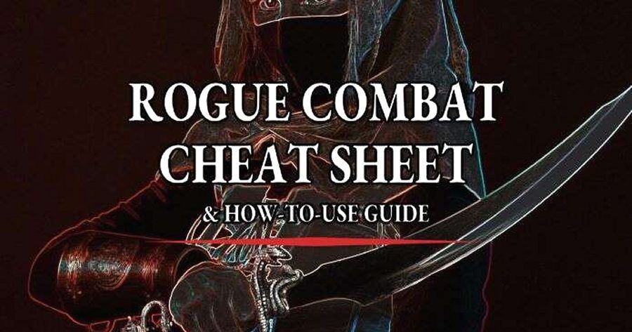 Rogue Combat Cheat Sheet | RPG Item | RPGGeek