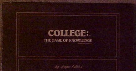 College: The Game of Knowledge | Board Game | BoardGameGeek