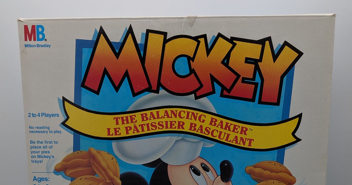Mickey The Balancing Baker | Board Game | BoardGameGeek