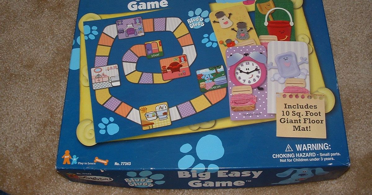 Blue's Clues Big Easy Game | Board Game | BoardGameGeek
