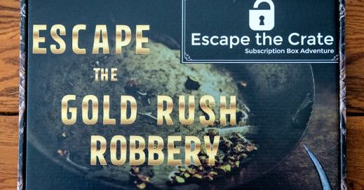 Escape: The Gold Rush Robbery | Board Game | BoardGameGeek