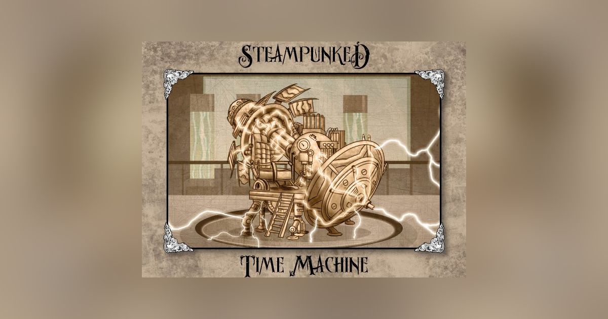 Steampunked Time Machine | Board Game | BoardGameGeek