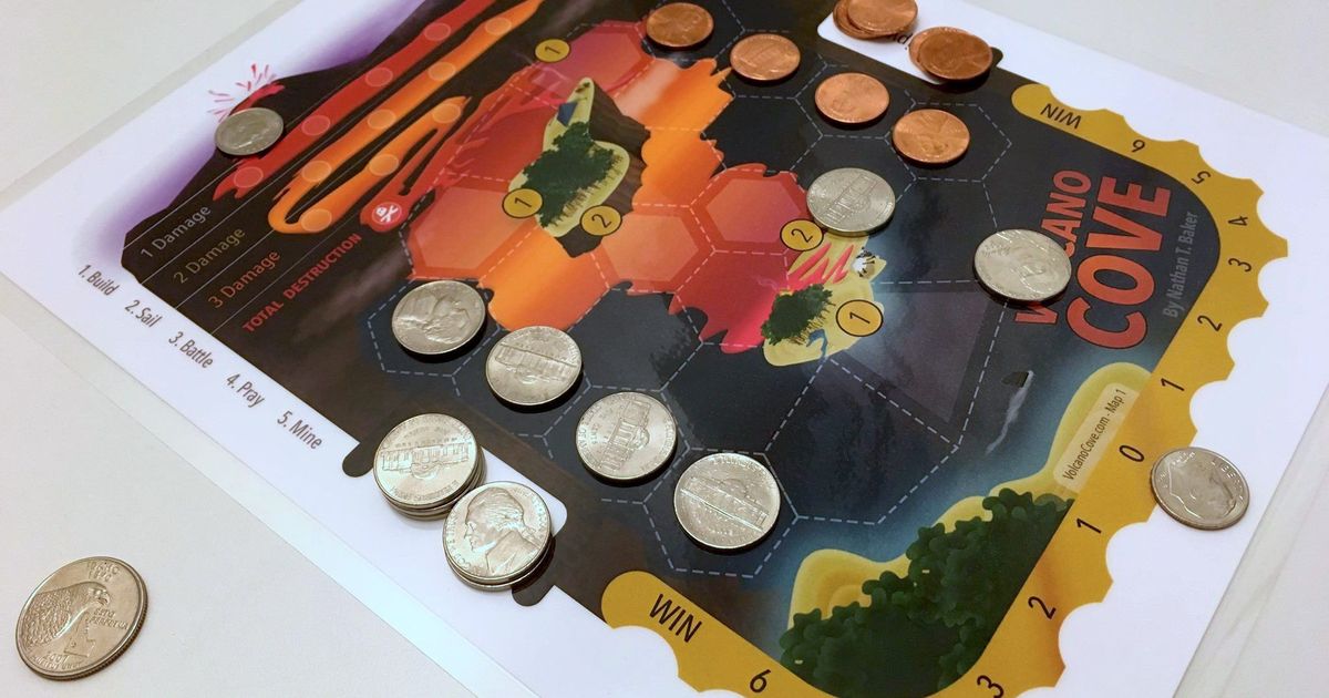 Volcano Cove | Board Game | BoardGameGeek