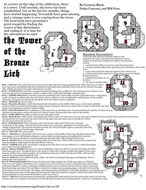 The Tower of the Bronze Lich | The Tower of the Bronze Lich