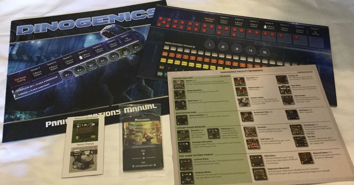 DinoGenics: First Printing Upgrade Kit | Board Game Accessory ...