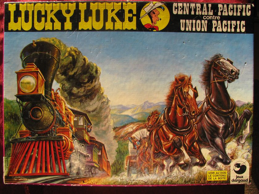 Lucky Luke: Union Pacific vs. Central Pacific | Board Game | BoardGameGeek