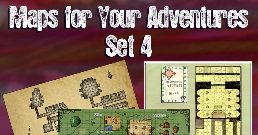Maps for Your Adventures Set 4 | RPG Item | RPGGeek