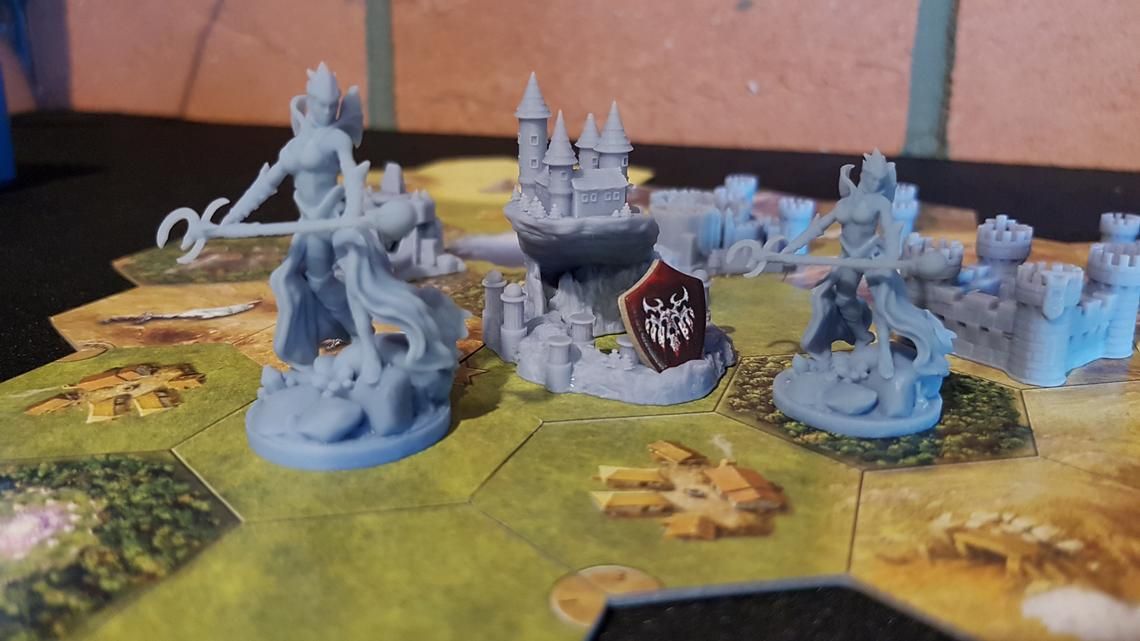 Mage Knight 3D Locations | Mage Knight Board Game