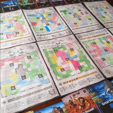 The Art of Game Sheets 37 | Juegos Roll & Write | BoardGameGeek