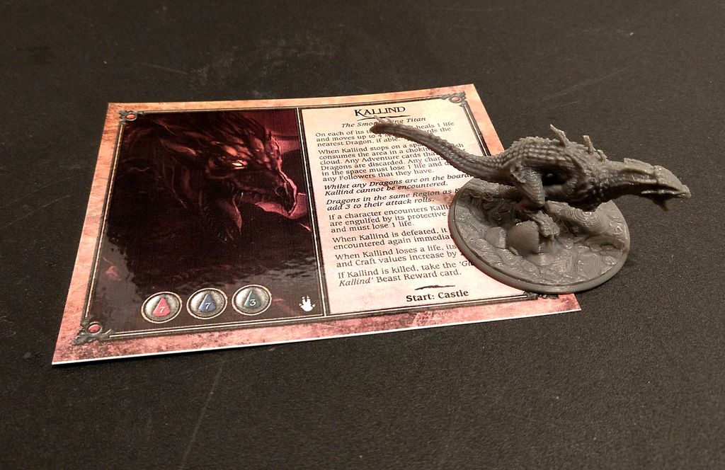 Physical version of The Ancient Beasts expansion - complete | Talisman ...