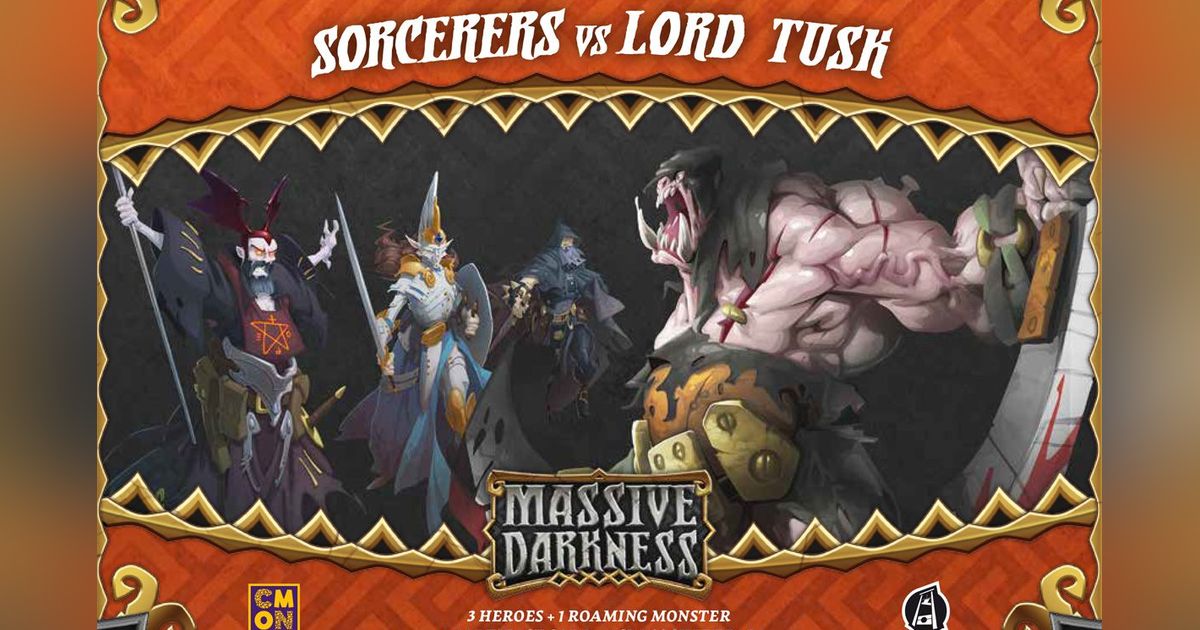 Massive Darkness: Heroes & Monster Set – Sorcerers vs Lord Tusk | Board Game | BoardGameGeek