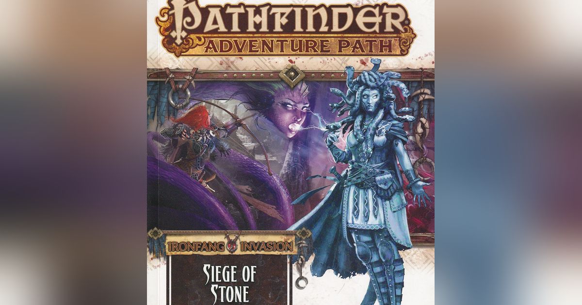 Pathfinder #118: Siege of Stone | RPG Item | RPGGeek