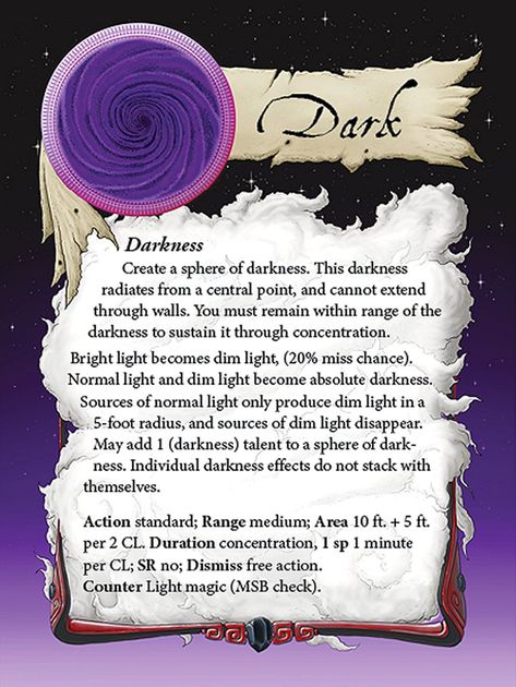 Ultimate Spheres Cards: Dark | RPG Item | RPGGeek
