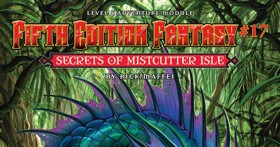 Fifth Edition Fantasy #17: Secrets of Mistcutter Isle | RPG Item ...
