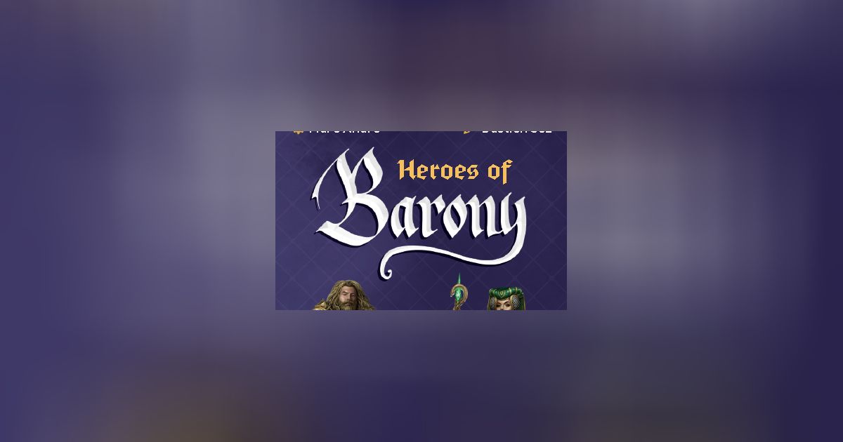 Barony: Heroes | Board Game | BoardGameGeek