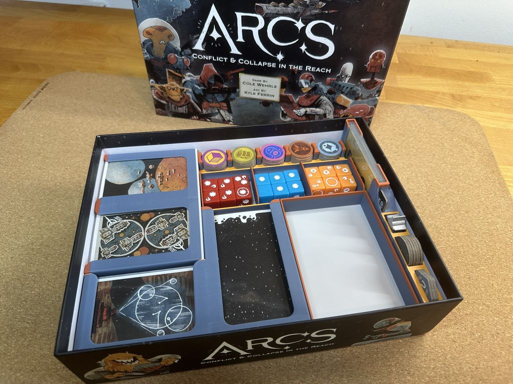 3d printed insert for ARCS | Arcs