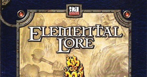 Elemental Lore | RPG Item | RPGGeek
