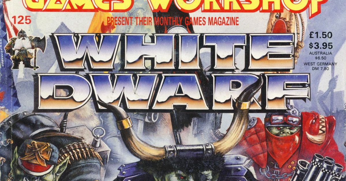 White Dwarf (Issue 125 - May 1990) | Issue | RPGGeek