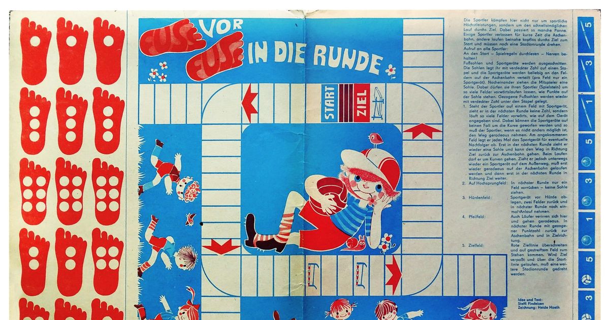 Fuß vor Fuß in die Runde | Board Game | BoardGameGeek