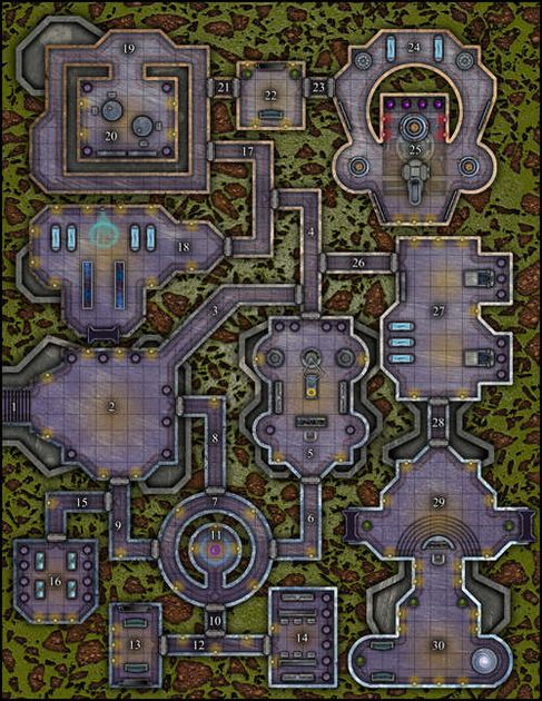 VTT Map Set 315: Medical Rehabilitation Retreat | RPG Item | RPGGeek