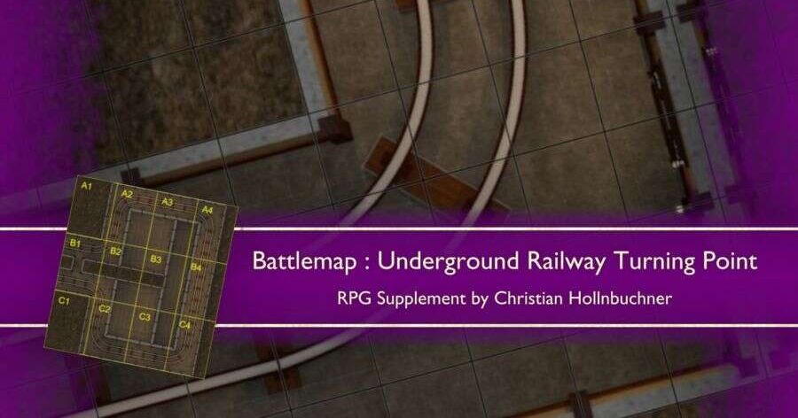 Battlemap: Underground Railway Turning Point | RPG Item | RPGGeek