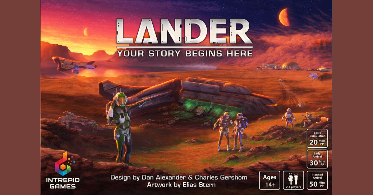Lander 2020 - Great Game with lots of options | LANDER