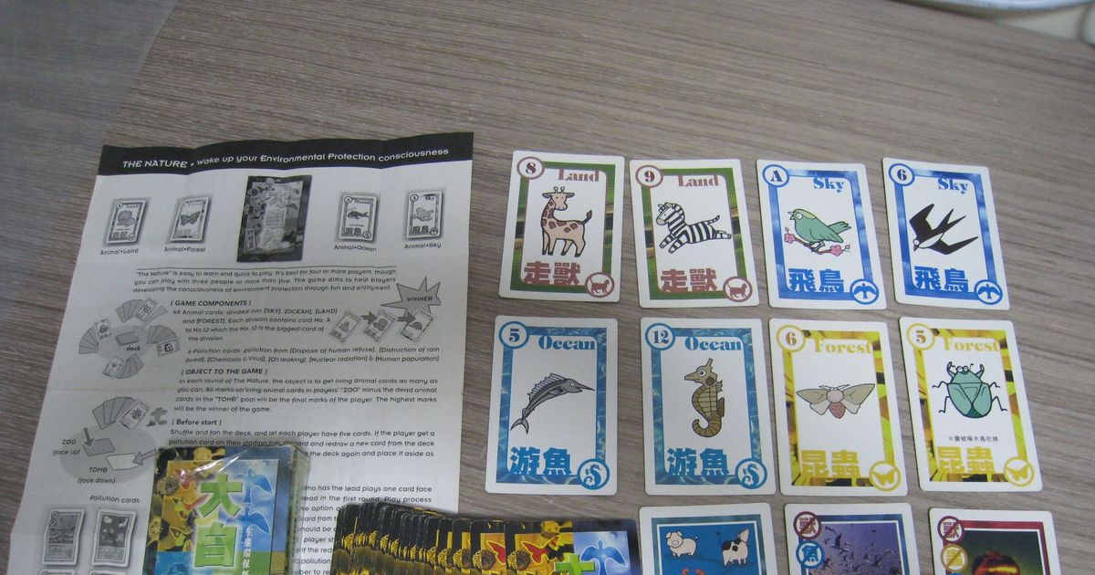 The Nature | Board Game | BoardGameGeek