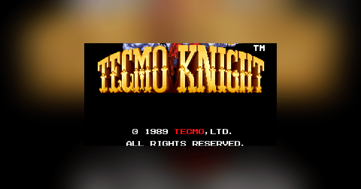 Tecmo Knight | Video Game | VideoGameGeek