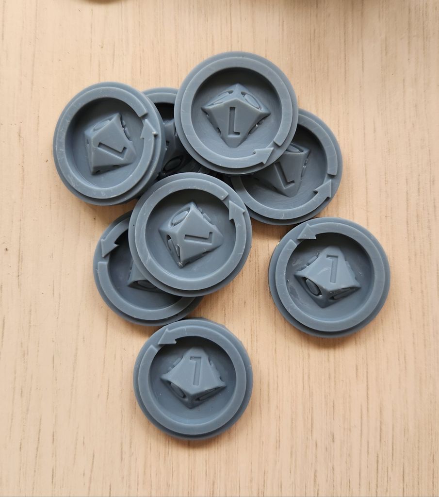 3D Printed Tokens | Kingdom Death: Monster