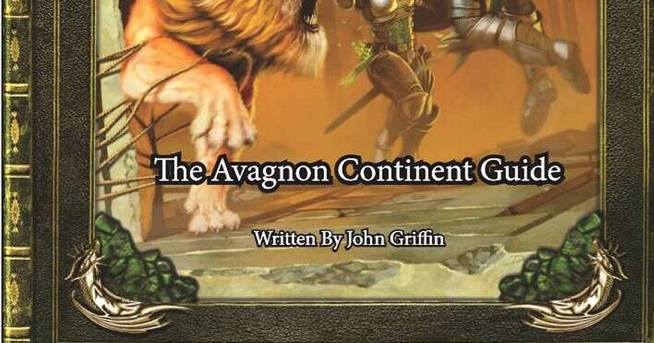 The Avagnon Continent Guide | RPG Item | RPGGeek