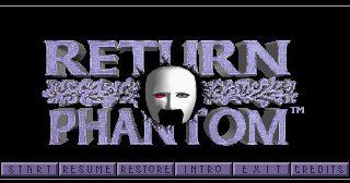 Return of the Phantom | Video Game | VideoGameGeek