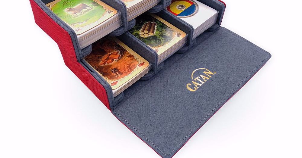 Catan: Trading Post Convertible Card Tray | Board Game Accessory ...