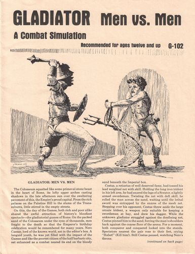 gladiator fight simulation